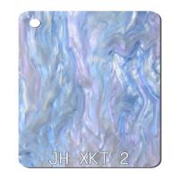 China 620*1040mm custom light blue starry sky pattern colored acrylic sheet for home furniture crafts for sale