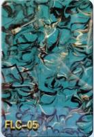 China 1/8 Inch enamel ink smoke home furniture cast acrylic sheet customization handcraft for sale
