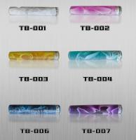 China Colorful Cast  Pattern Acrylic Rod and Tube Transparent Bubble Rectangle Acrylic Rod for Handcraft for sale