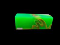China Stone Pattern Colored LED Lighting Acrylic Rod PMMA Bar cheap acrylic rod Acrylic Rod for sale