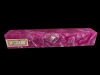 China Flower Pattern Color Acrylic Rods Plastic Rod for Led Lighting Advertise Knife Handle for sale