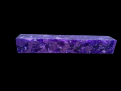China Fashion Acrylic Rods Featuring Deep Blue Flower Pattern and Other Designs Ideal for Home Decor and Lighting Applications for sale