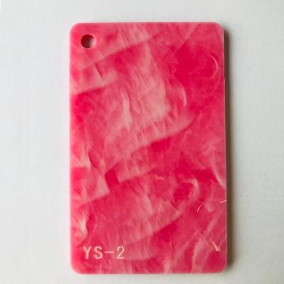China red color marble plastic sheet Cast 3mm PMMA Sheet cloudy Acrylic Plastic Sheet for laser cutting for sale