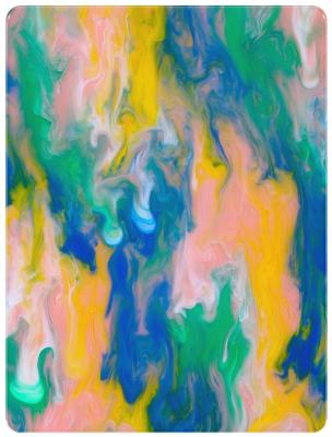 China Mixed Color Cloudy Oil Painting Pattern Acrylic Sheet 1/8 inch For Decoration for sale