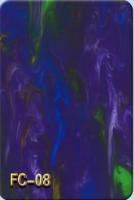 China Ripple Color Oil Painting Pattern Acrylic Sheet 1/8 inch For Decoration for sale
