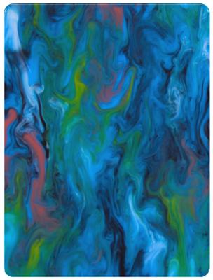 China Colorful Flow Oil Painting Acrylic Sheet 1/8 inch For Laser Cutting for sale