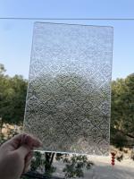 China Acrylic Sheet with Clear Wave Stripe Shapes Wall Texture Embossed Decorative Acrylic Panels for Custom Cutting for sale