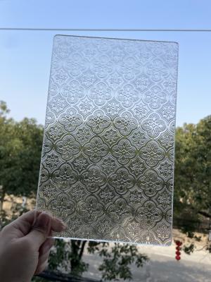 China Acrylic Sheet with Clear Wave Stripe Shapes Wall Texture Embossed Decorative Acrylic Panels for Custom Cutting for sale