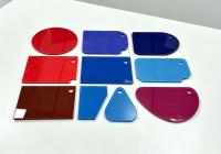 China PMMA Glossy Translucent Solid Color Acrylic Sheets 3mm For Advertise for sale
