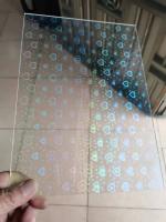 China Iridescent Gradient Acrylic Sheet 3mm Holographic Stars for Laser Cutting Anime Key Chain for sale