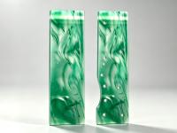 China Acrylic Knife Handle Material Thick Pearlescent Marbled Acrylic Sheet Blanks for Kitchen Knife for sale
