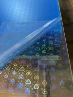 China 3mm Holographic Star Iridescent Gradient Acrylic Sheet Laser Cut PMMA Panel for Anime Keychain DIY Craft for sale