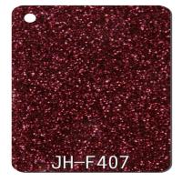 China 3-15mm Thick Glitter Acrylic Sheets 40x24 Inch Red Brown Plexiglass Plastic Custom for sale