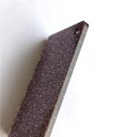 China 3-15mm Thick Glitter Acrylic Sheets 40x24 Inch Red Brown Plexiglass Plastic Custom for sale