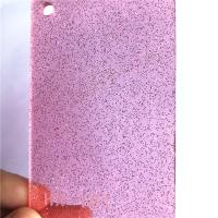 China Pink Transparent Glitter Laser Cutting Plexiglass PMMA 1 8 Inch Acrylic Sheet for sale