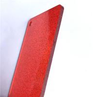 China Red Glitter Acrylic Sheets 3mm Custom Cutting Plastic Panels 48x96 Inches for sale