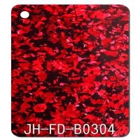 China Cut To Size Glitter Acrylic Sheets Black Red Thin Plexiglass 4x8ft for sale