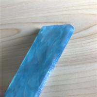 China Plastic Blue 2.5-15mm Pearl Acrylic Sheets Decorative SGS For Cutting Board for sale