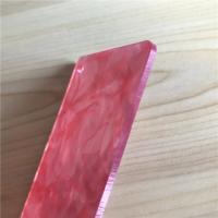 China Multifunction Plexiglass Pearl Acrylic Sheets Pink Color 48 X 96 Acrylic Sheet for sale