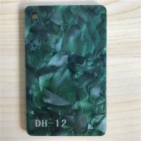 China Green Pearl 2.5 Mm Acrylic Sheet PMMA Made To Measure Perspex Sheets for sale