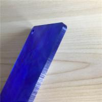 China Flexible Blue Pearl Acrylic Sheets 1050x630mm Perspex Sheet For Earring making for sale