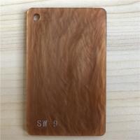 China 2.5mm-15mm Brown Acrylic Sheet Marble Pearl Plexiglass Panel For Lamphouse for sale