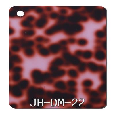 China Colored Tortoise Shell Acrylic Sheet 1.2g/Cm3 Custom Plastic Plexiglass For Crafts for sale