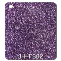 China 1/8 Inch Purple Glitter Acrylic Sheets 1220x2440mm Plexiglass Sheets Pricing for sale