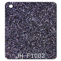 China 3mm Thickness Glitter Acrylic Sheets Black Flexible For Lamps Crafts for sale