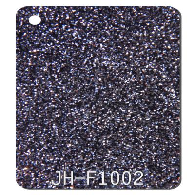 China 3mm Thickness Glitter Acrylic Sheets Black Flexible For Lamps Crafts for sale