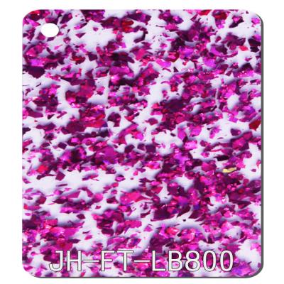 China 12x19'' Glitter Plastic Acrylic Sheets Colored Plexiglass for sale