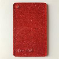China Transparent Glitter Colored Acrylic Sheet Plexiglass Material Board for sale