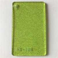 China Transparent Glitter Colored Acrylic Sheet Plexiglass Material Board for sale