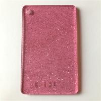 China Transparent Glitter Colored Acrylic Sheet Plexiglass Material Board for sale
