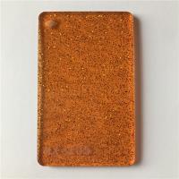 China Transparent Glitter Colored Acrylic Sheet Plexiglass Material Board for sale