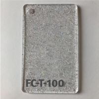 China 1050mm × 1860mm Glitter Acrylic Sheets Cast Transparent Plexiglass Acrylic Plastic Sheets 4x8 for sale
