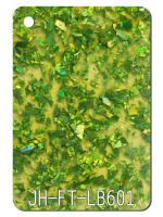 China Transparent Chunky Glitter Acrylic Sheets Plexiglass Plastic Sheet Two Sides for sale