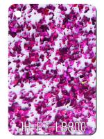 China Transparent Chunky Glitter Acrylic Sheets Plexiglass Plastic Sheet Two Sides for sale