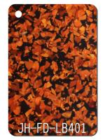China Irregular Black Bottom Large Glitter Acrylic Sheet 3-15mm 4 × 8 Single Side for sale