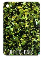 China Irregular Black Bottom Large Glitter Acrylic Sheet 3-15mm 4 × 8 Single Side for sale