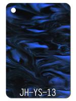 China Pastel Clouds Pattern Acrylic Sheet Vacuum Formed for sale