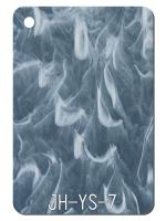 China Pastel Clouds Pattern Acrylic Sheet Vacuum Formed for sale