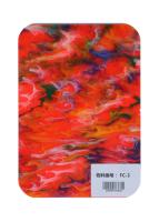 China Sawed Drilled 4ft × 8ft Painting Oil Paint Pattern Acrylic Sheet for sale