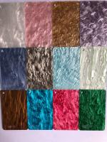 China Water Grain Pearl Acrylic Sheets For Furniture Decoration for sale