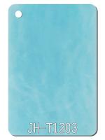 China 3-10mm Light Blue Stone Texture PMMA Acrylic Plastic Sheet Office Hotel Decor for sale
