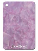 China 63x105cm Pink Purple Petal Pattern Acrylic Sheet Furniture Crafts for sale