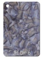 China Purple Grey Petal Acrylic Sheet For Furniture Advertising Light Cover for sale
