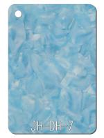 China Blue Pattern PMMA Acrylic Sheet Plastic Plate Panel Chandelier Cover Exhibition Rack for sale