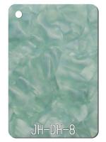 China Green Petal Patterned PMMA Acrylic Sheet Plastic Plate Home Furniture Display Decor for sale