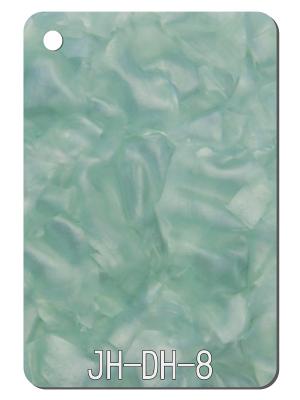 China Green Petal Patterned PMMA Acrylic Sheet Plastic Plate Home Furniture Display Decor for sale